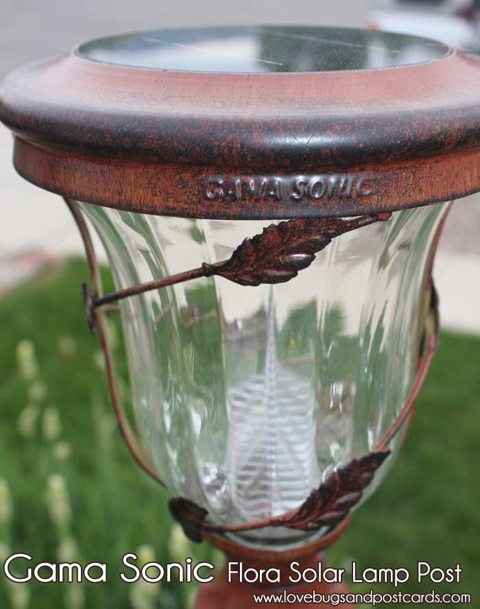 Gama Sonic Flora Solar Yard Light Review - Lovebugs and Postcards