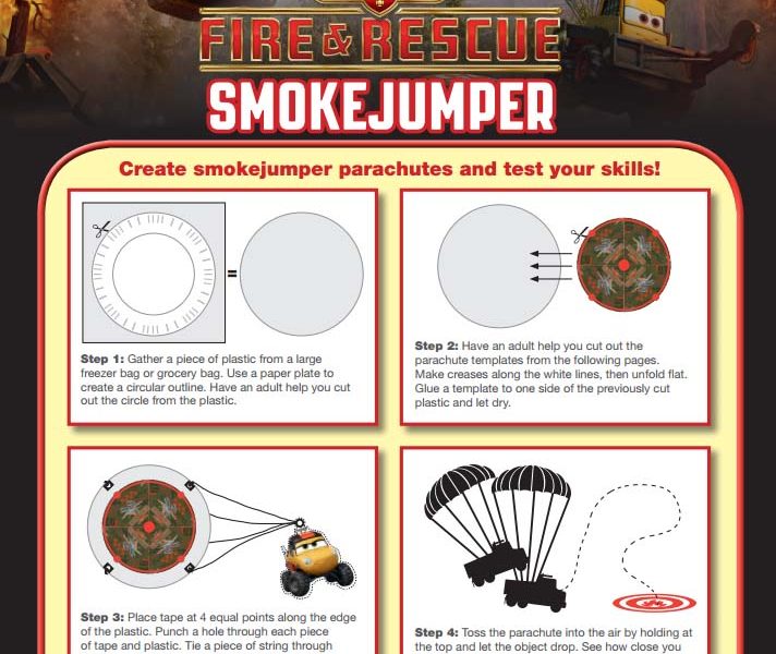 Planes Fire and Rescue Birthday Party SmokeJumper Game