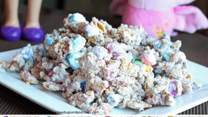Little Charmers Snack Mix Recipe - Lovebugs and Postcards