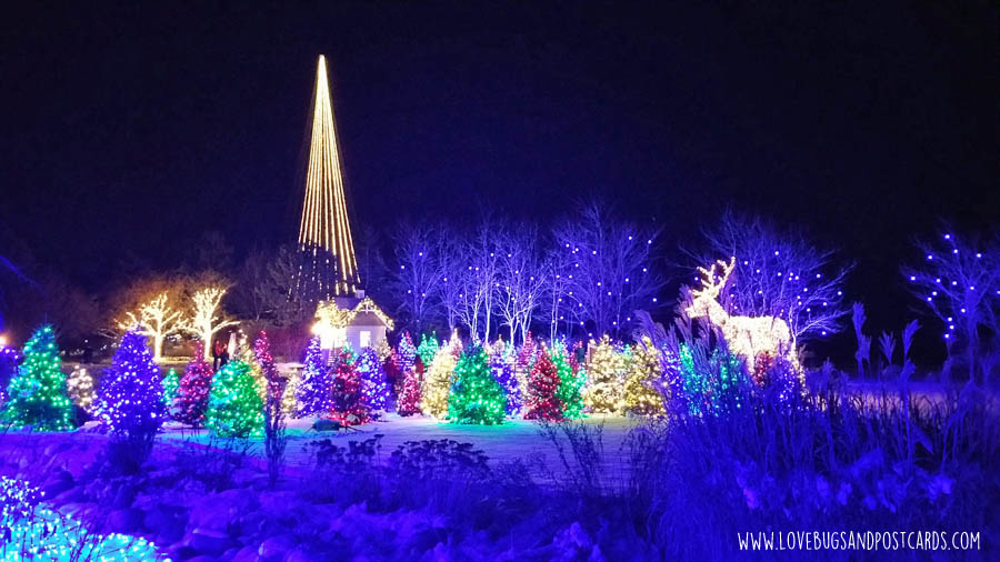 Luminaria at Thanksgiving Point in Utah - Lovebugs and Postcards