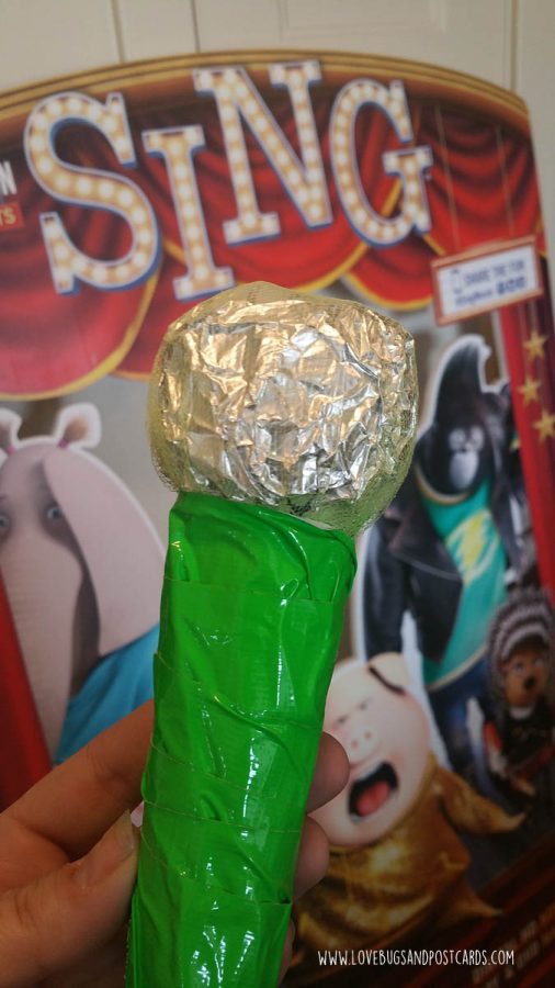 SING Movie Night Party Ideas (DIY Microphone Craft, snacks) - Lovebugs ...