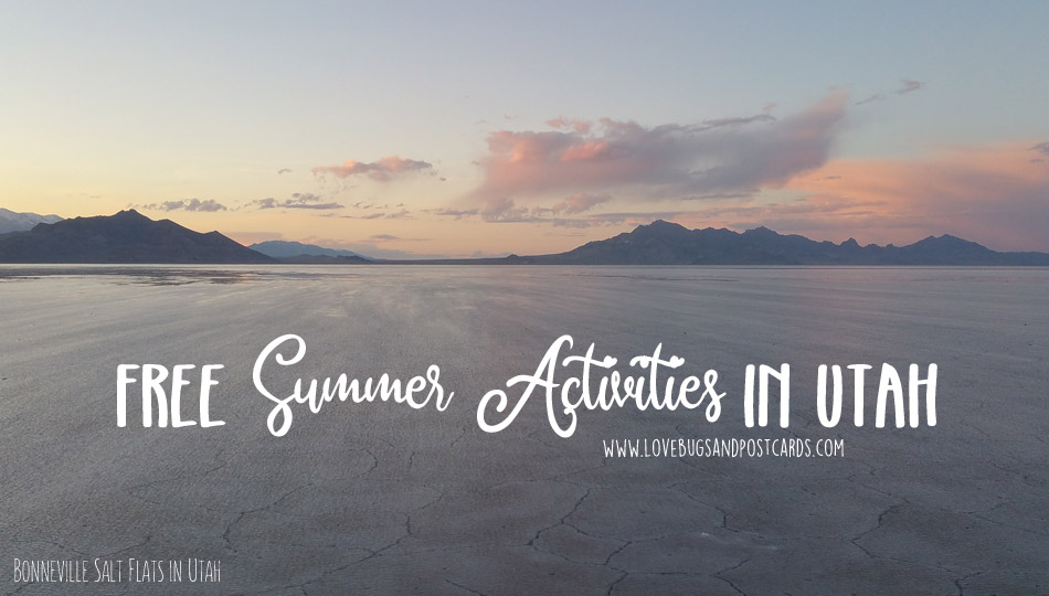 Free Summer Activities in Utah - Lovebugs and Postcards