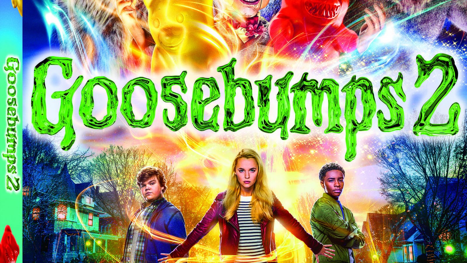 Goosebumps 2 challenge kit and movie release - Lovebugs and Postcards